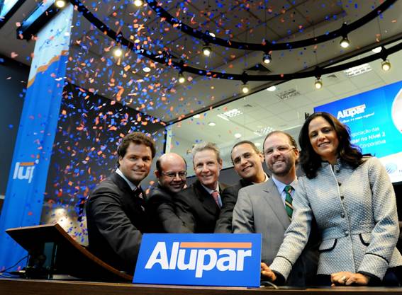 Alupar estreia em queda na BM&FBovespa após IPO de R$ 851 milhões
