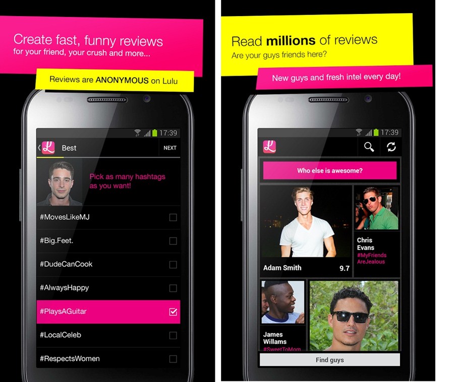 Lulu, app para mulheres darem notas aos homens, chega ao Brasil