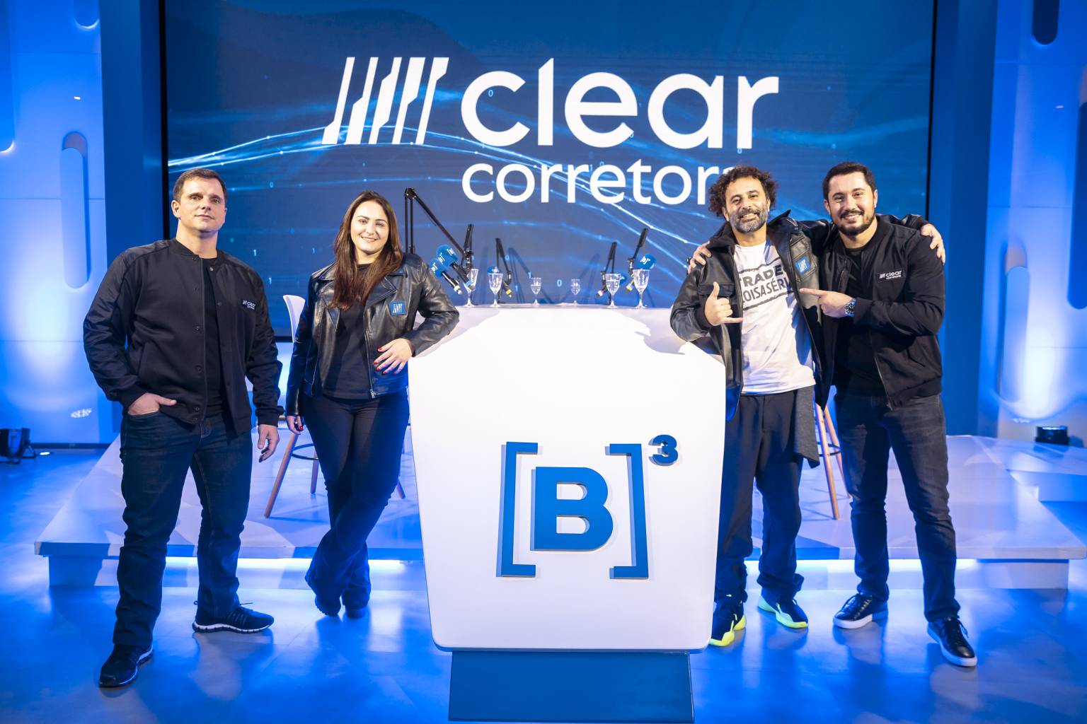 Clear lança novo time de analistas em evento na B3