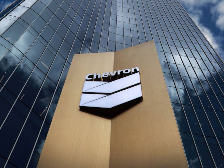 CHVX34 (CHEVRON DRN) | InfoMoney