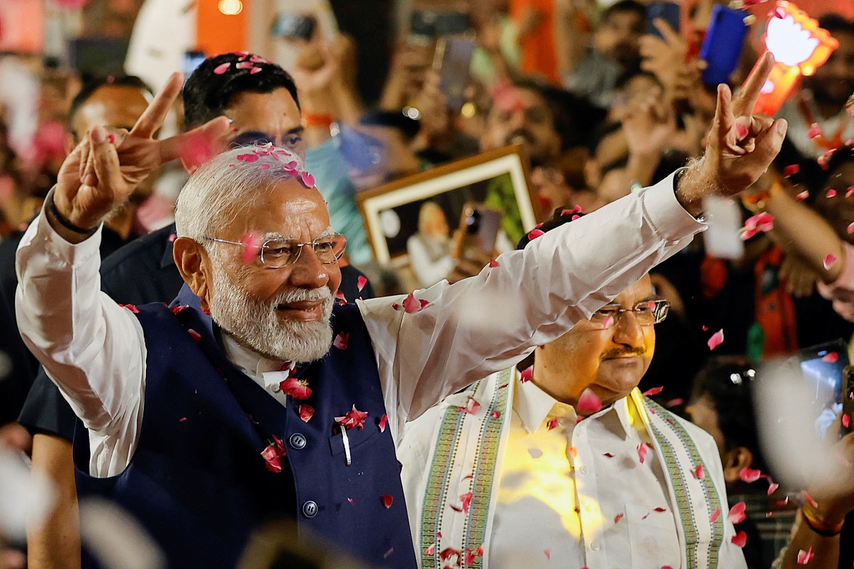 Narendra Modi tomará posse pela 3ª vez como premiê da Índia; aliados ...