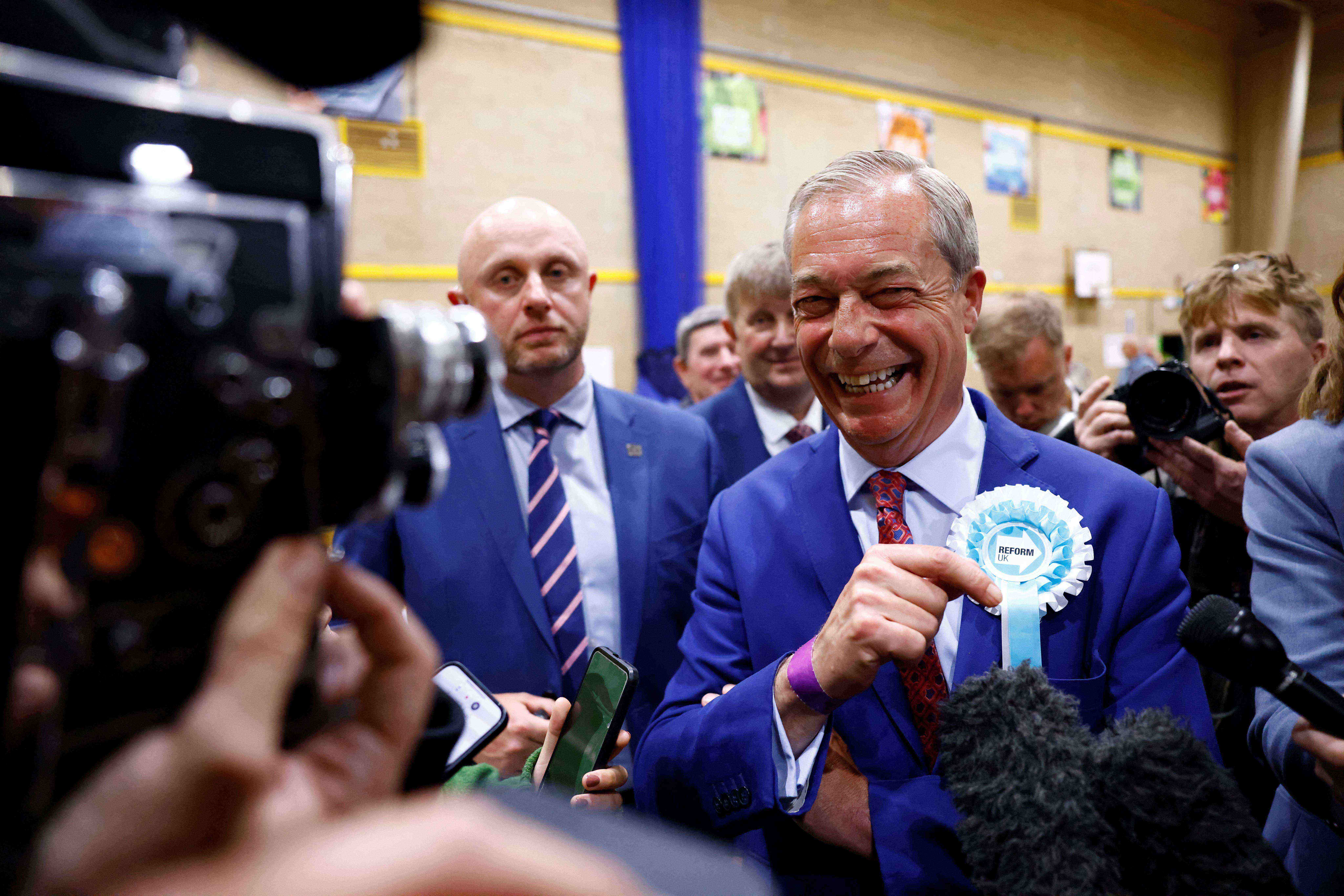 Nigel Farage é eleito para o Parlamento britânico e Partido Reformista ...