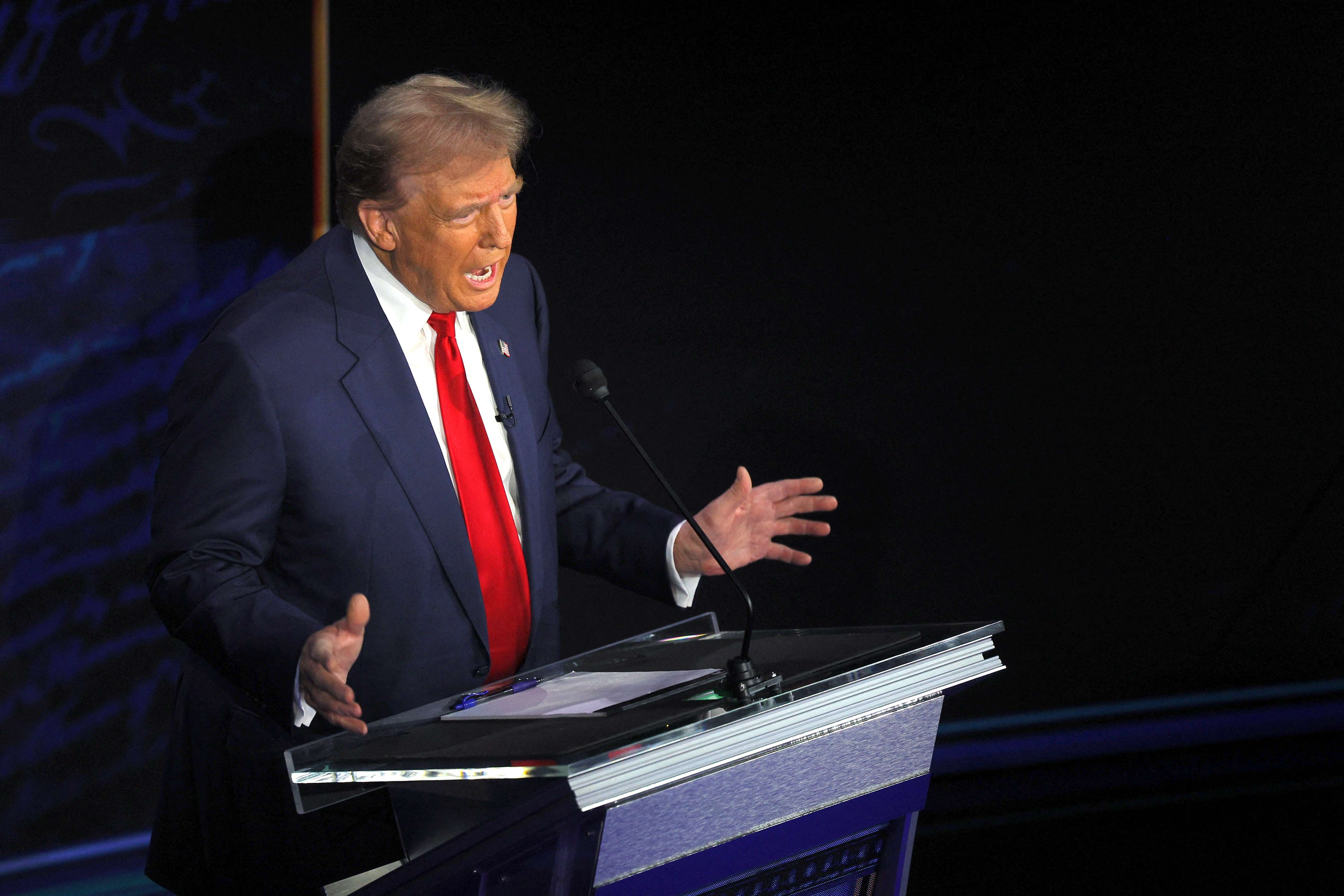 “Três contra um”: Trump reclama de mediadores de debate na ABC News