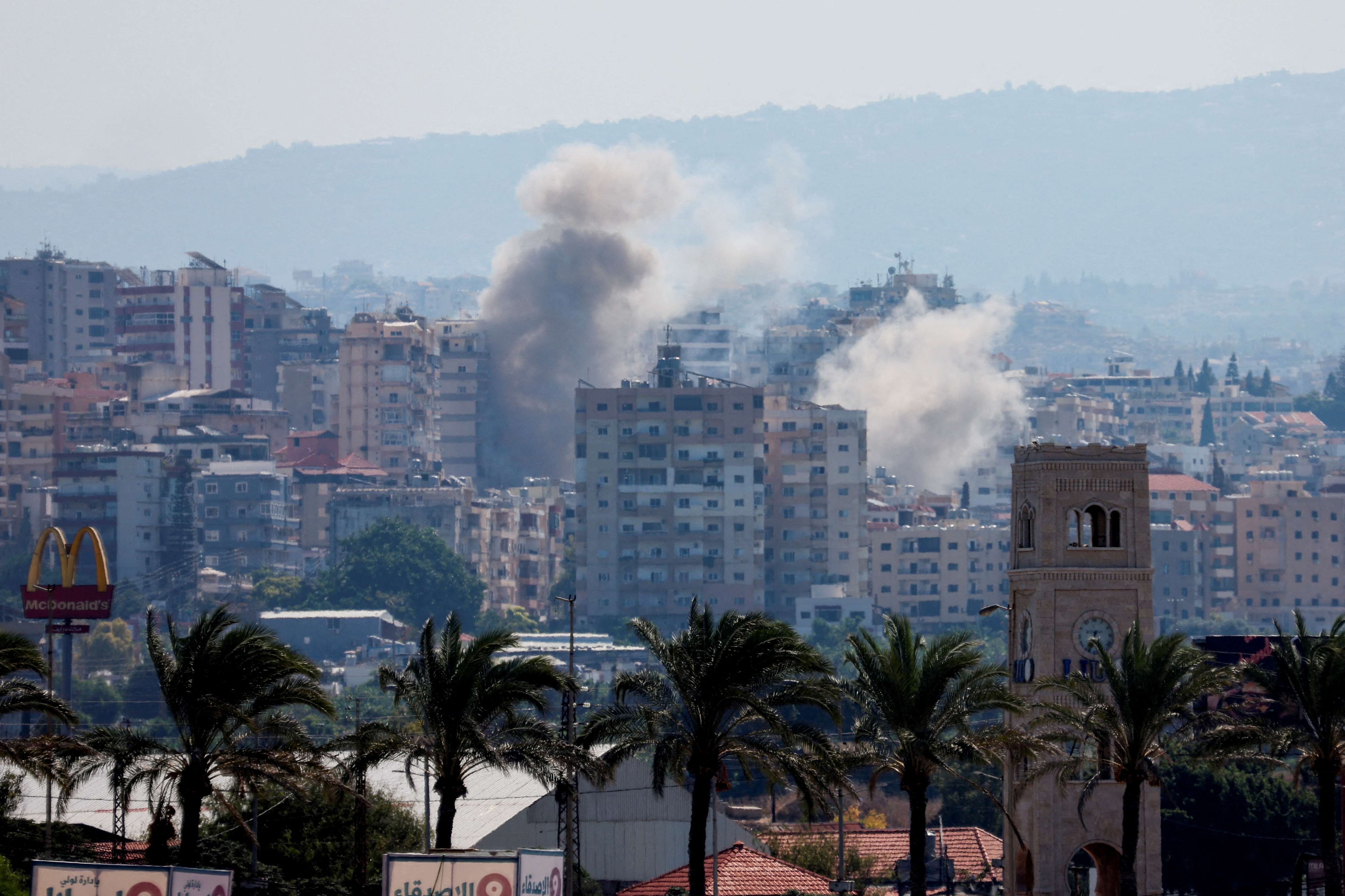 Israel bombardeia área ao norte do Líbano, horas depois de interceptar ...