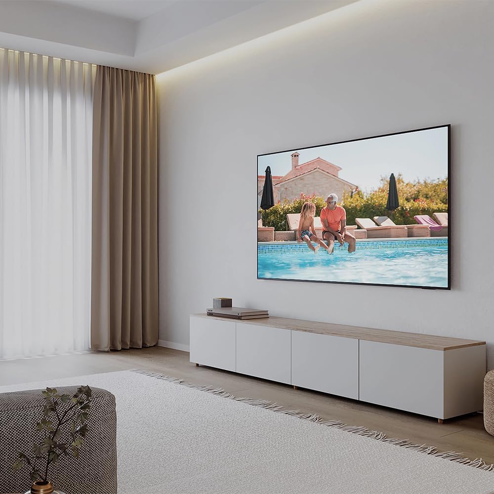 Tecnologia na sala de casa! Samsung Smart Big TV 75 faz sucesso – e não ...