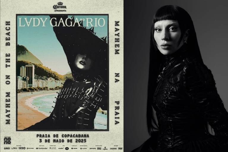 Lady Gaga vem ao Rio: Cantora confirma show na Praia de Copacabana em maio