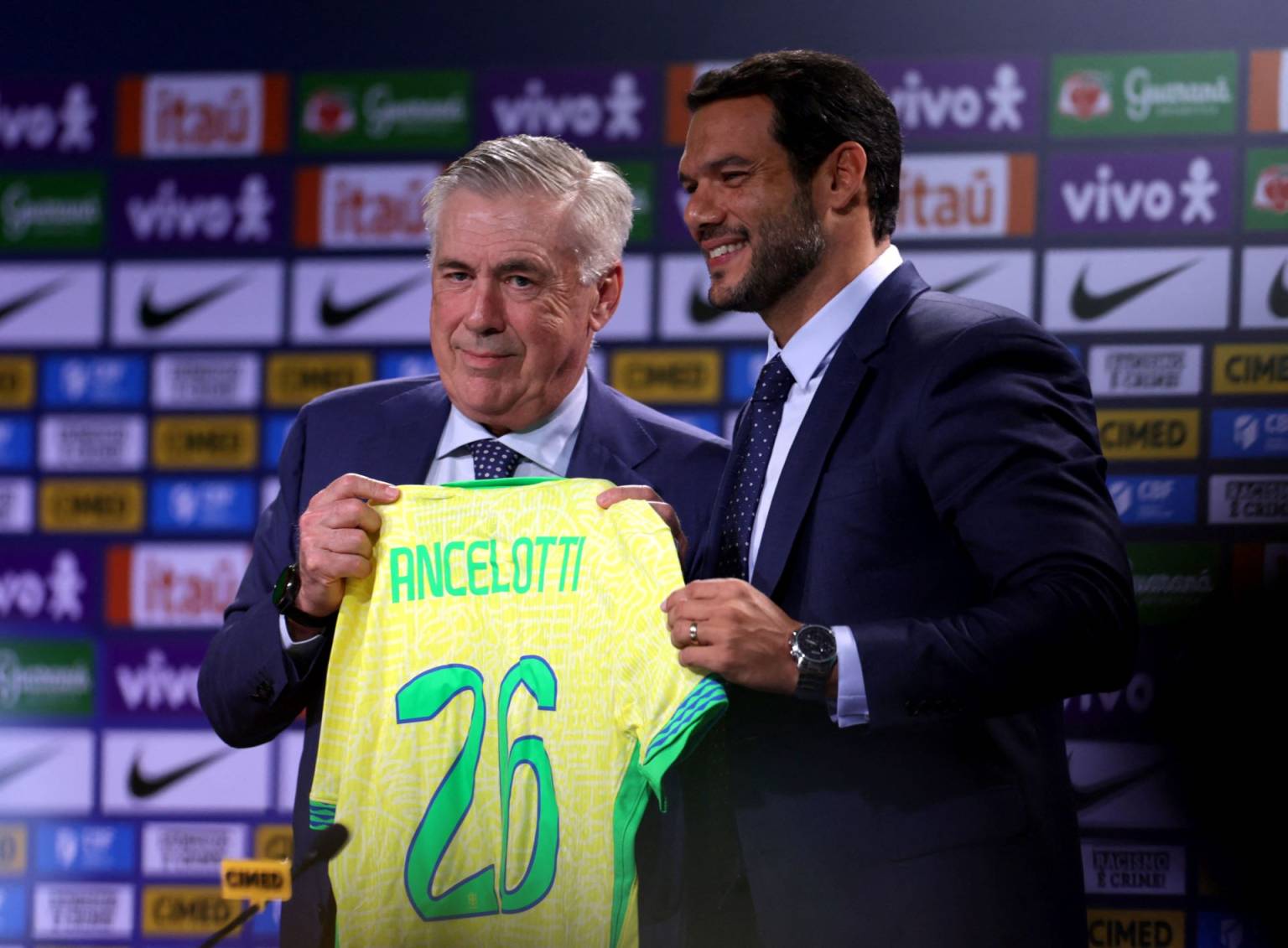Ancelotti, o “BBB” da CBF: como a entidade usa imagem do treinador para ...