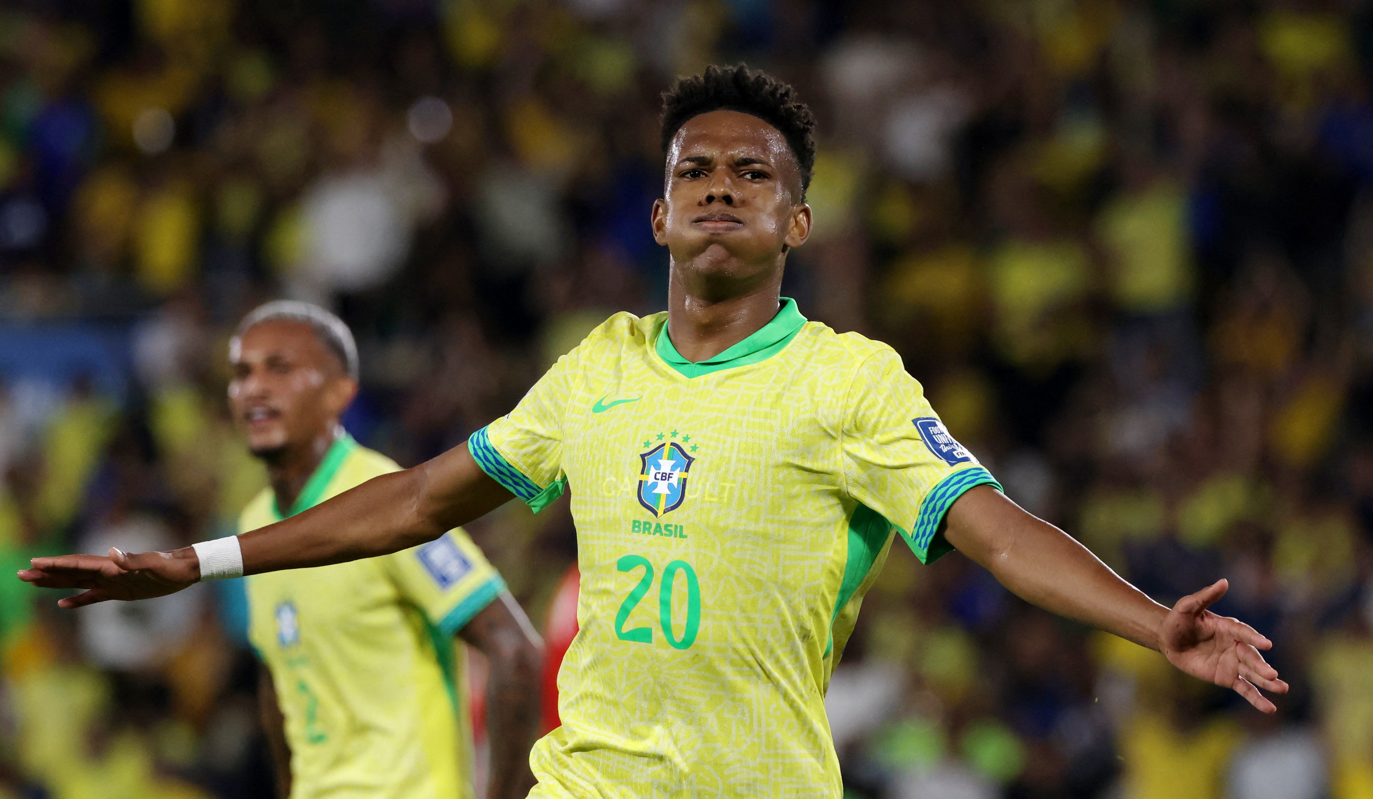 Estêvão é o mais jovem a marcar pela seleção em jogos oficiais desde ...