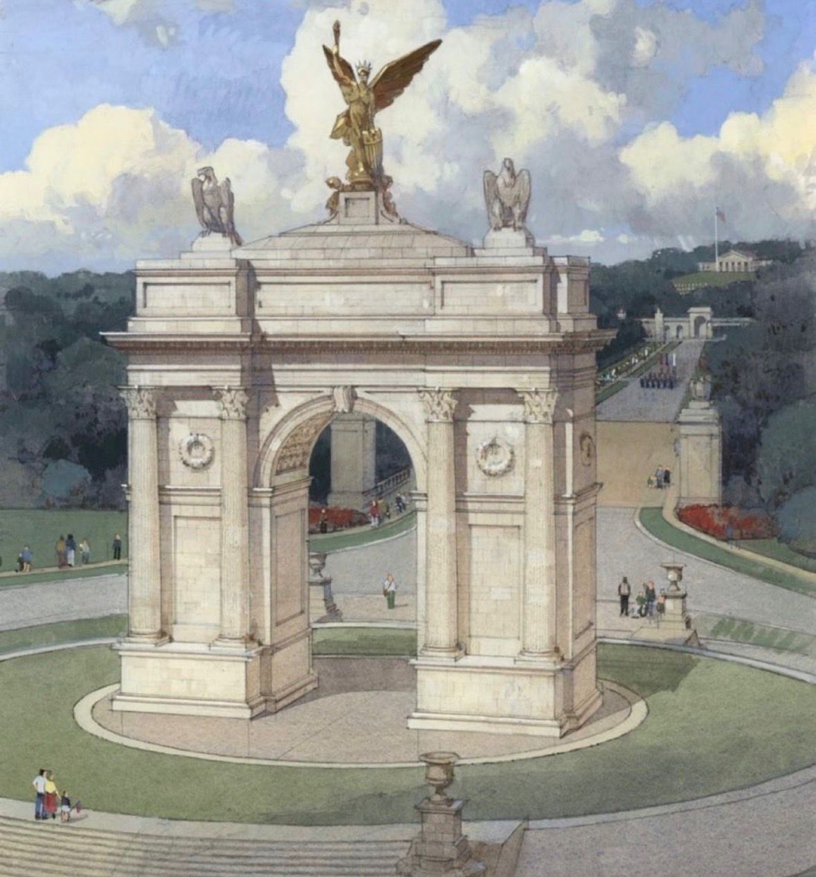Trump quer arco maior que o Lincoln Memorial para marcar 250 anos da ...